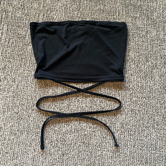SHEIN | Tops | Shein Wrap Tube Top | Poshmark